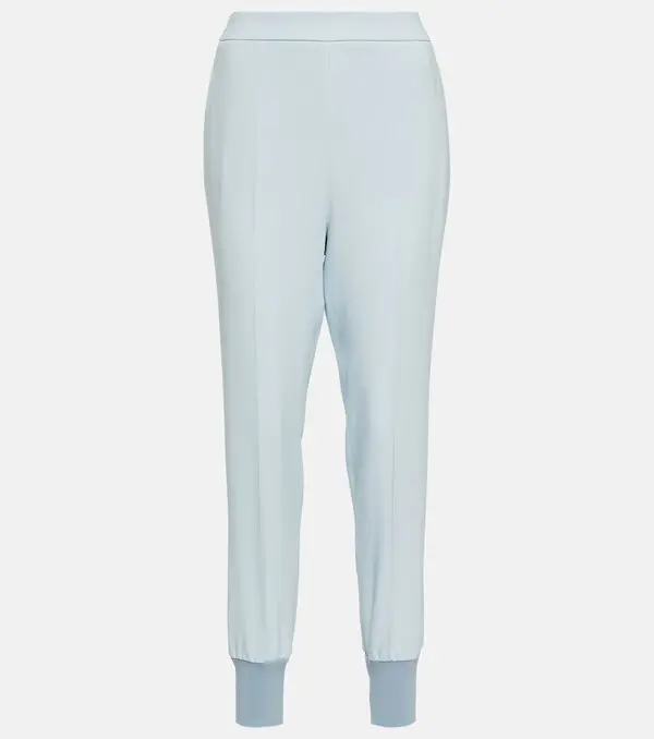 Stella McCartney Julia Crêpe Pants - Blue