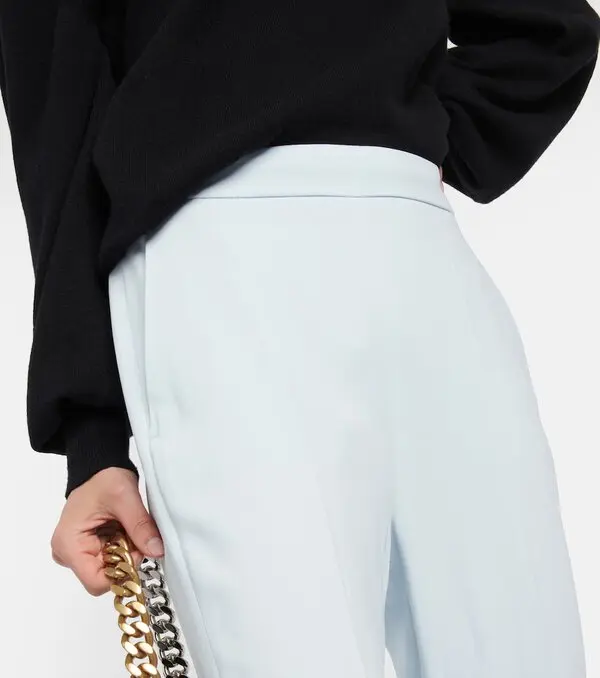 Stella McCartney Julia Crêpe Pants - Blue
