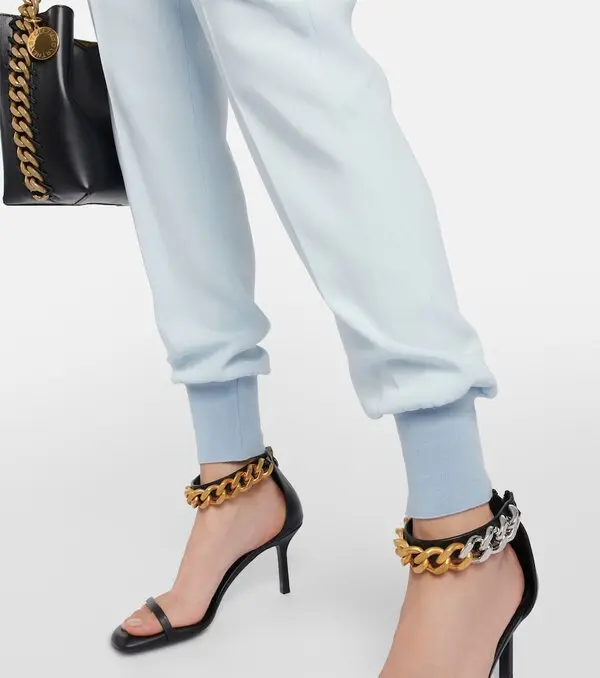 Stella McCartney Julia Crêpe Pants - Blue