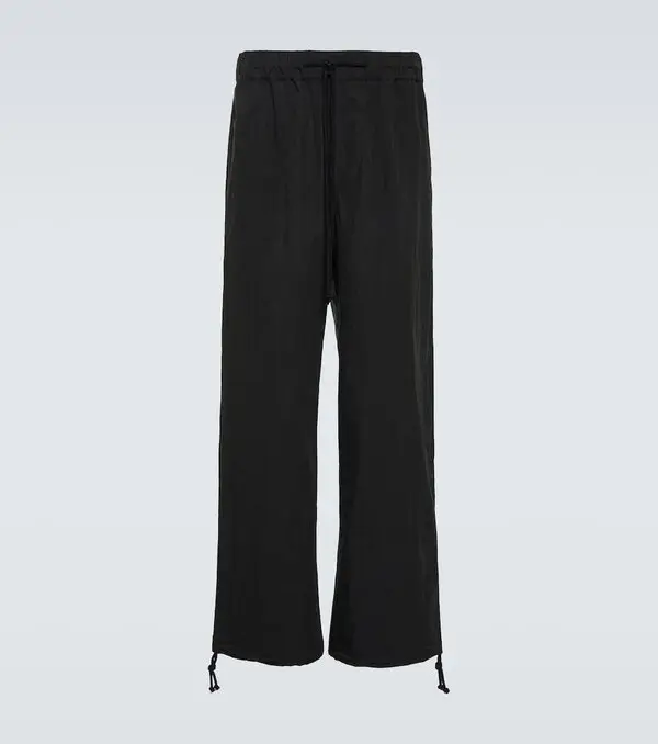 Commas Cotton-blend High-rise Pants