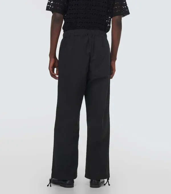 Commas Cotton-blend High-rise Pants
