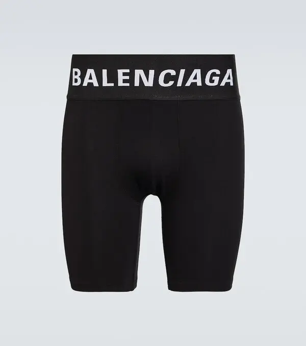 BALENCIAGA Logo Boxer Brief ブラック Balenciaga Logo Boxer Briefs In Black - 30% Off | Editorialist