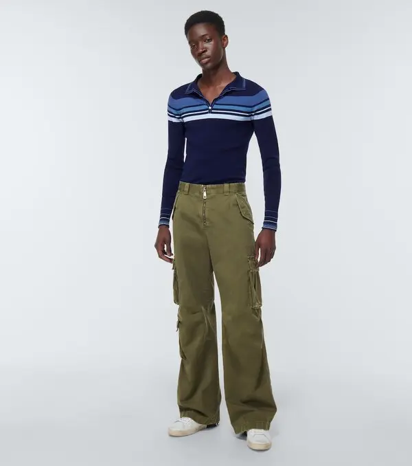 Dolce & Gabbana High-rise Cotton Cargo Pants