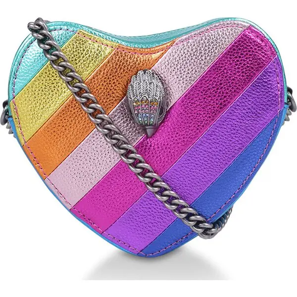 Kurt Geiger Mini Kensington Heart Crossbody Bag - Multi/ Other