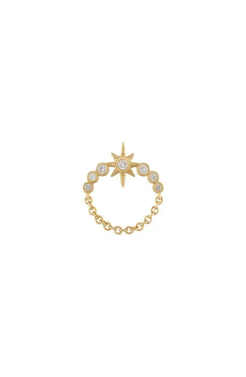 EDEN PRESLEY Orbit Stud Earrings With Diamonds In 14k Gold - Diamond