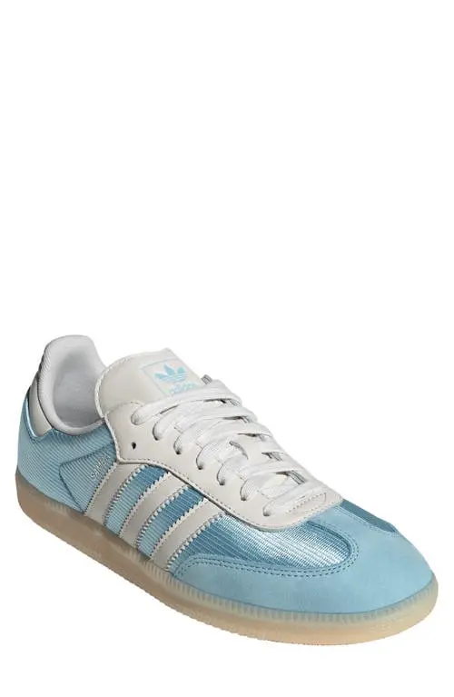 Adidas Gender Inclusive Samba Og Sneaker - Icey Blue/sand Strata