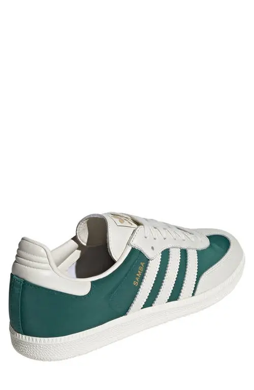Adidas Samba Og Sneaker - Off White/ Collegiate Green