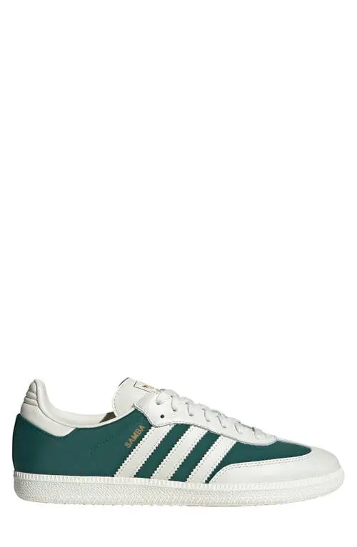 Adidas Samba Og Sneaker - Off White/ Collegiate Green
