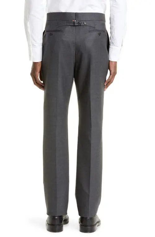 Thom Browne Classic Super 120s Wool Backstrap Trousers