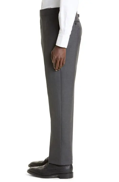Thom Browne Classic Super 120s Wool Backstrap Trousers