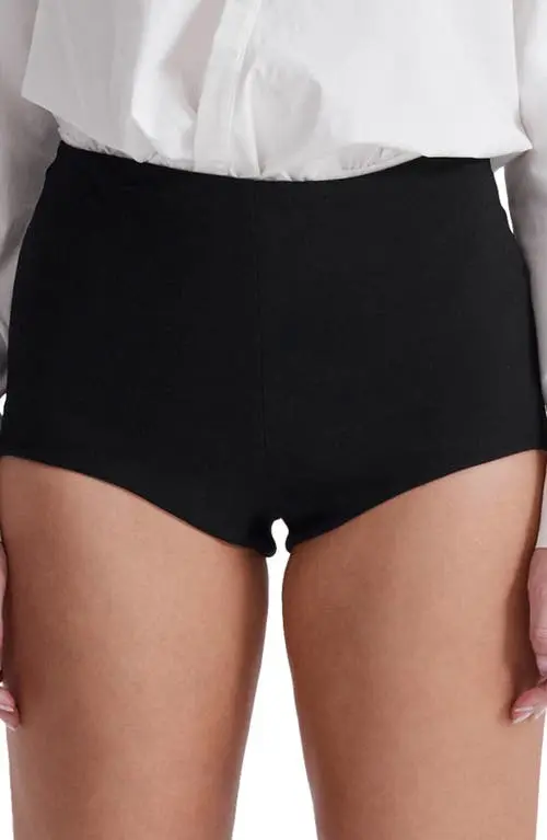 House Of Cb Tahni High-waist Shorts