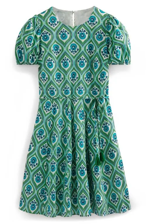 Boden Geo Print Cotton Dress