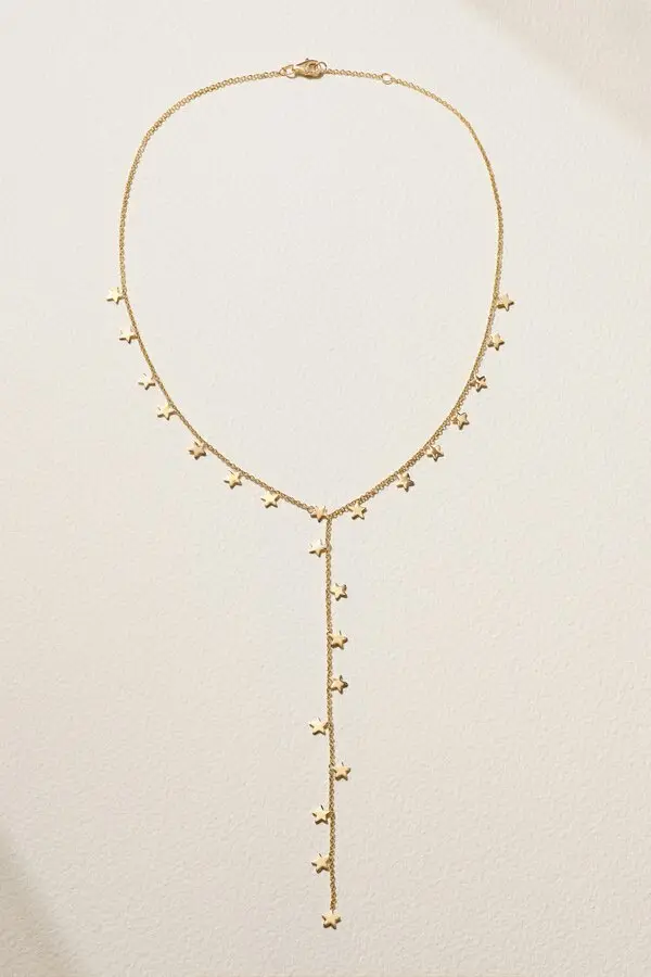 L’ATELIER NAWBAR 18-karat Lariat Necklace - Gold