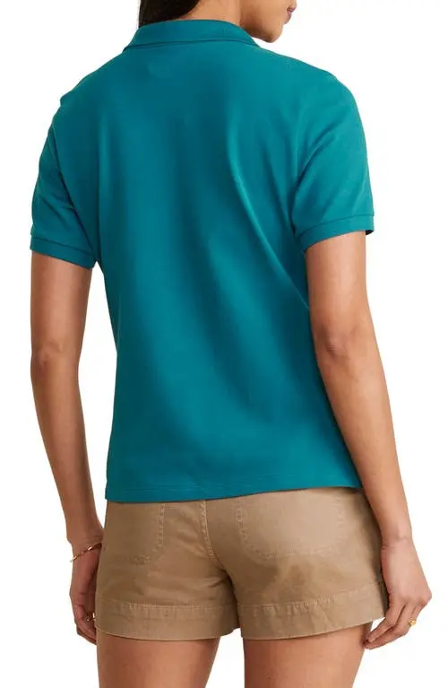 Vineyard Vines Heritage Cotton Polo - Mallard Blue