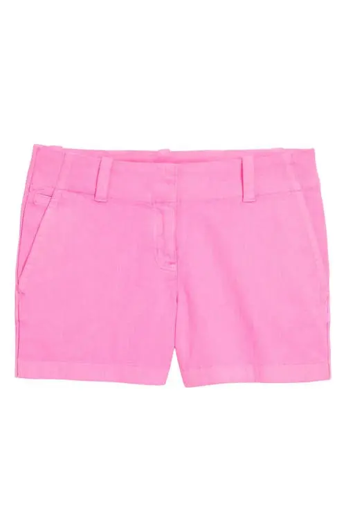 Vineyard Vines Herringbone Stretch Cotton Shorts - Neon Bloom