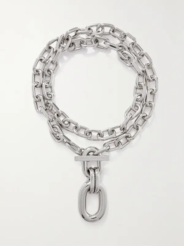 Rabanne Xl Link Necklace - Silver