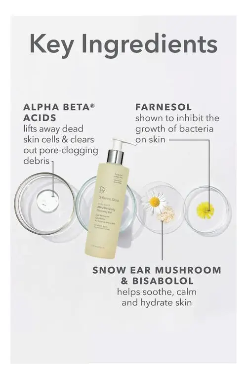 DR. DENNIS GROSS SKINCARE Alpha Beta® Aha/bha Daily Cleansing Gel