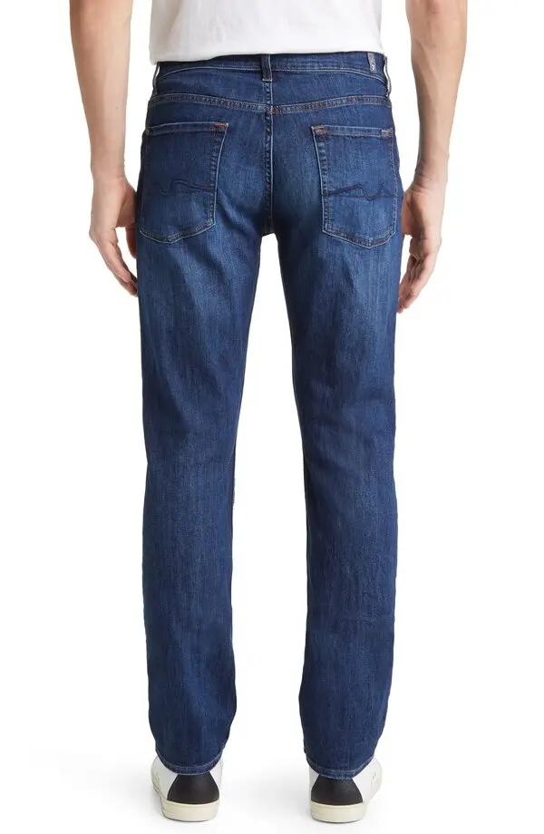 7 For All Mankind Airweft Straight Leg Jeans - Malibu