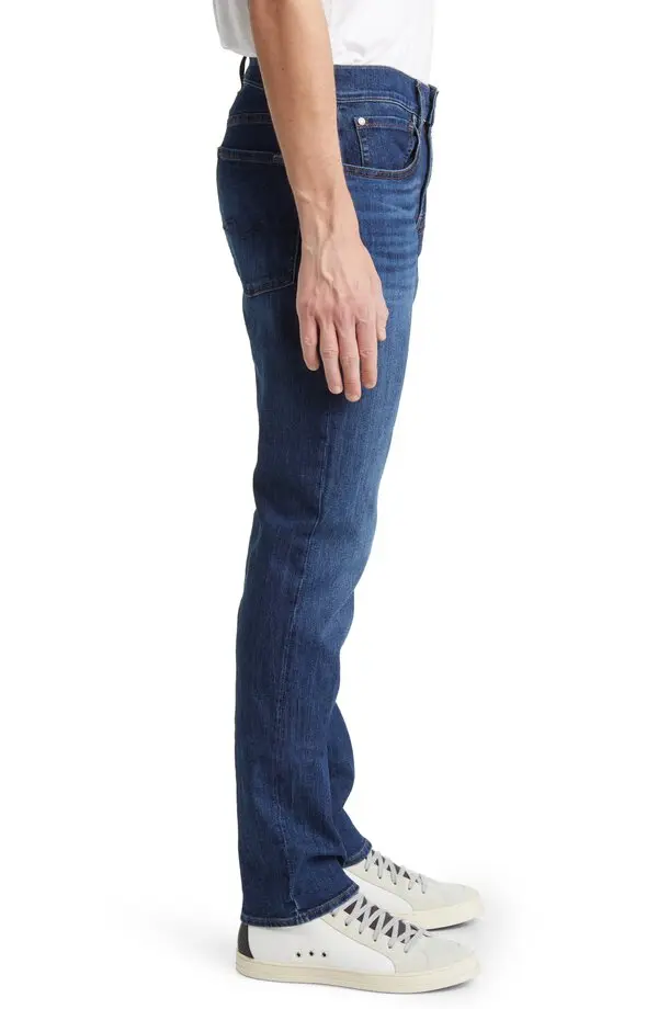 7 For All Mankind Airweft Straight Leg Jeans - Malibu