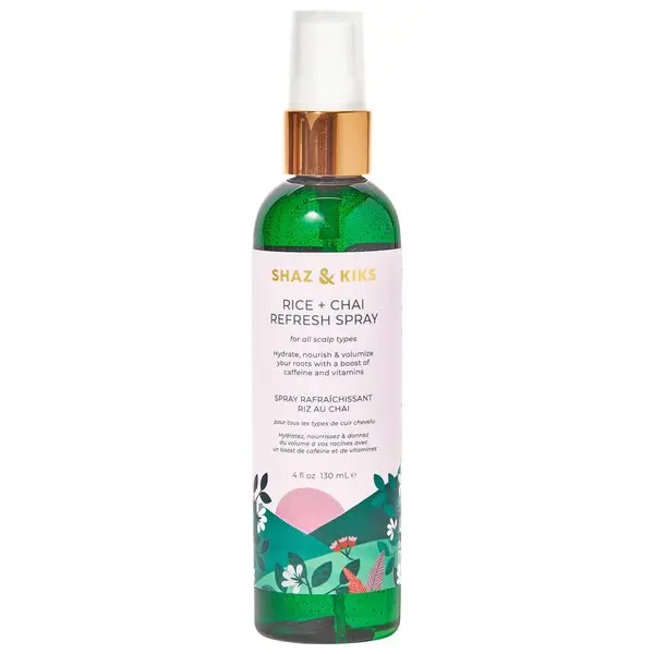 SHAZ & KIKS Rice + Chai Scalp Refresh Spray For Healthy, Hydrated Scalp - One-color