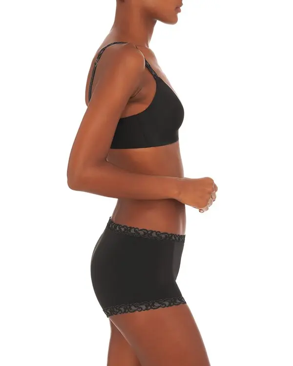 Natori Pure Luxe Wireless Contour Bra - Black