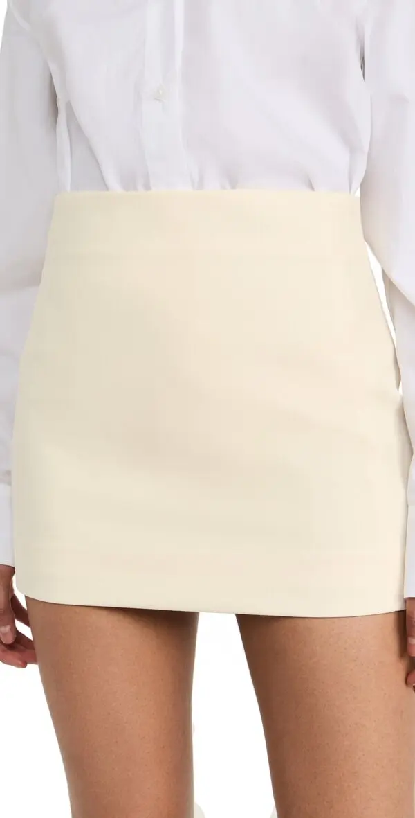 Wardrobe.NYC Column Skirt Mini