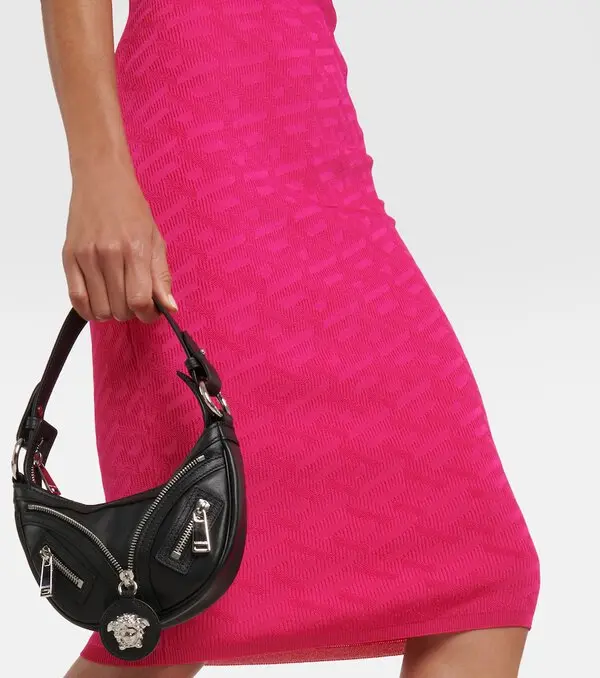 Versace La Greca Medusa '95 Midi Dress - Pink
