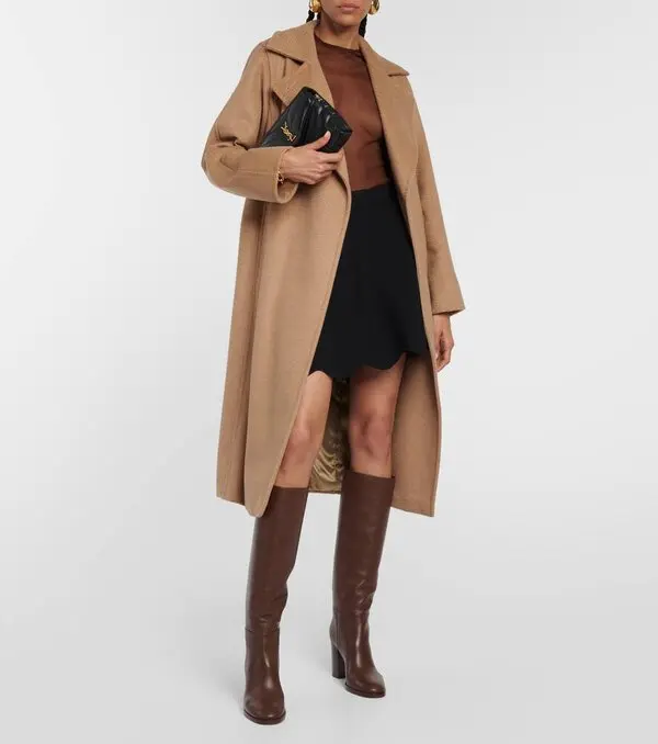 GIANVITO ROSSI Santiago Knee-high Leather Boots - Brown
