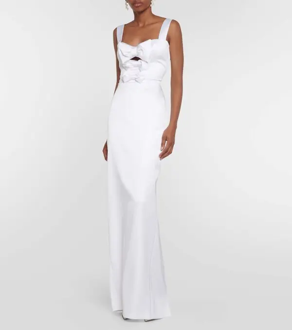 RASARIO Satin Gown