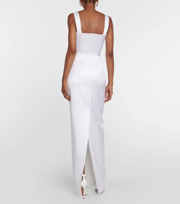 RASARIO Satin Gown