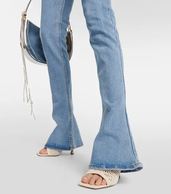 Magda Butrym Slim-fit Flared Jeans - Blue