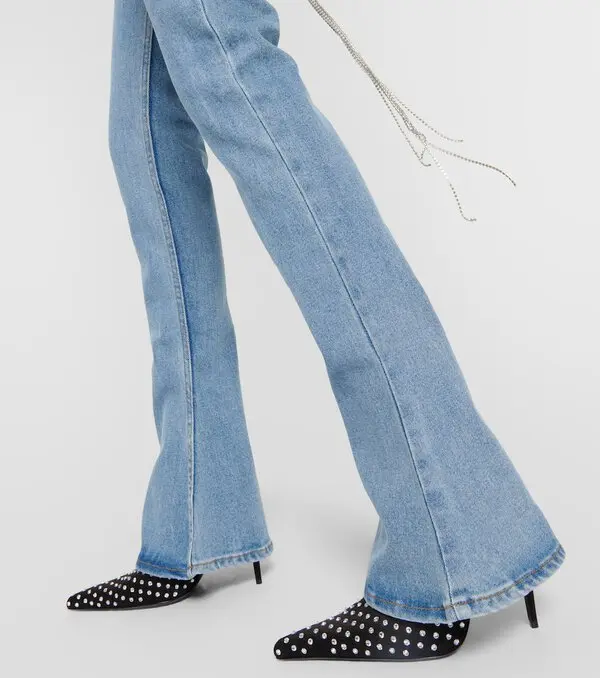 Magda Butrym Slim-fit Flared Jeans - Blue