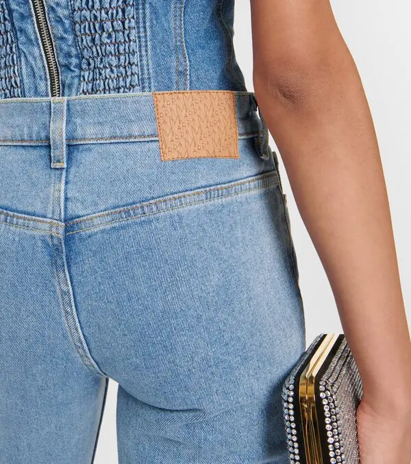 Magda Butrym Slim-fit Flared Jeans - Blue