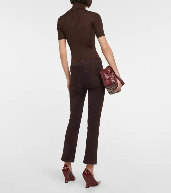 Stouls Jp Twenty Bootcut Suede Pants