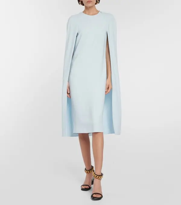 Stella McCartney Cape Midi Dress