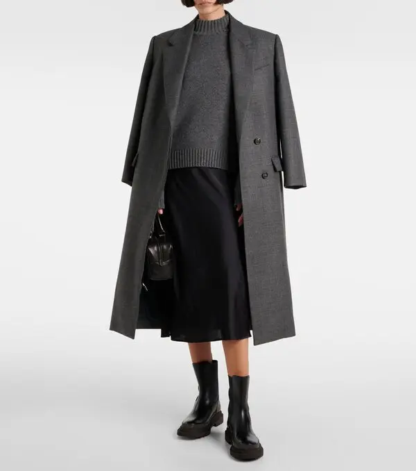 Brunello Cucinelli Midi Skirt - Black