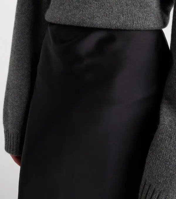 Brunello Cucinelli Midi Skirt - Black