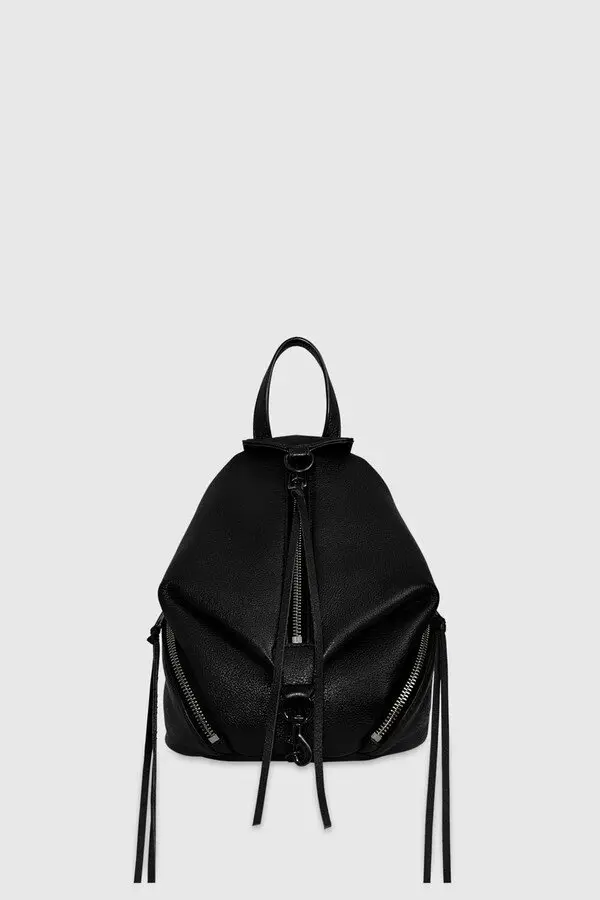Rebecca Minkoff Convertible Mini Julian Backpack - Black  display picture 1
