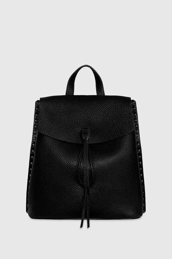 Rebecca Minkoff Darren Signature Backpack - Black | Editorialist display picture 3