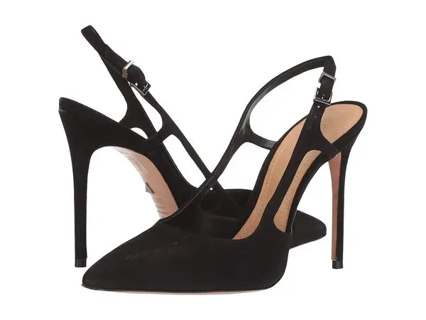 Schutz Boris Nobuck Slingback Pumps - Black