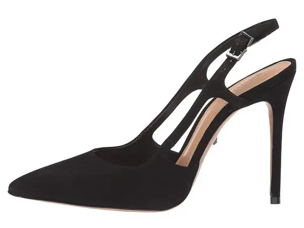 Schutz Boris Nobuck Slingback Pumps - Black