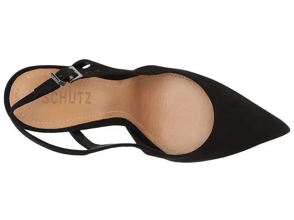 Schutz Boris Nobuck Slingback Pumps - Black