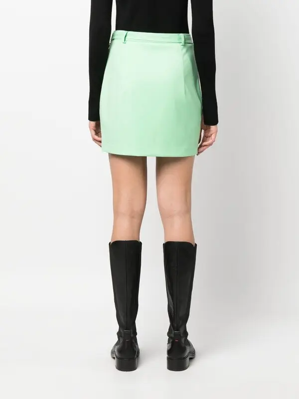 Patrizia Pepe Belted Mini Skirt