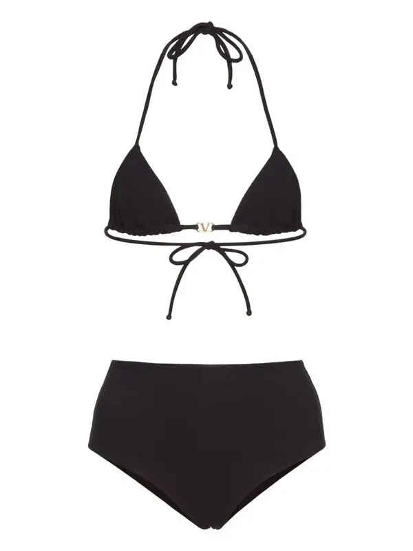 Valentino Garavani Vlogo Signature Bikini - Black