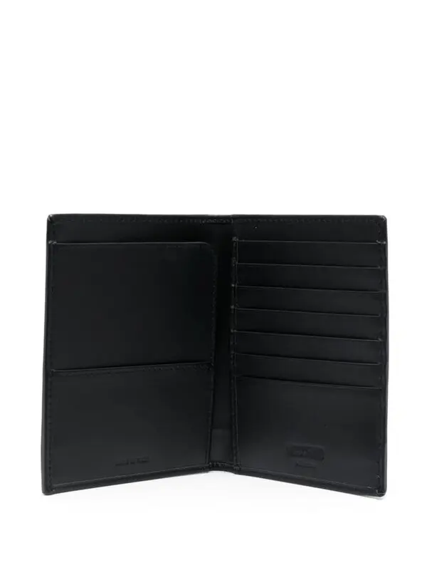 Moschino Jacquard Logo Bi-fold Wallet