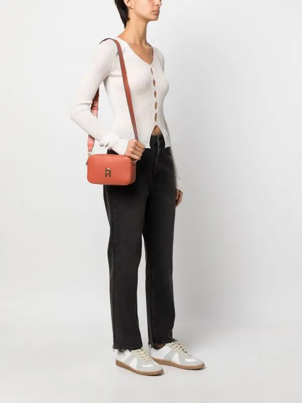 Furla Mini Primula Leather Crossbody Bag
