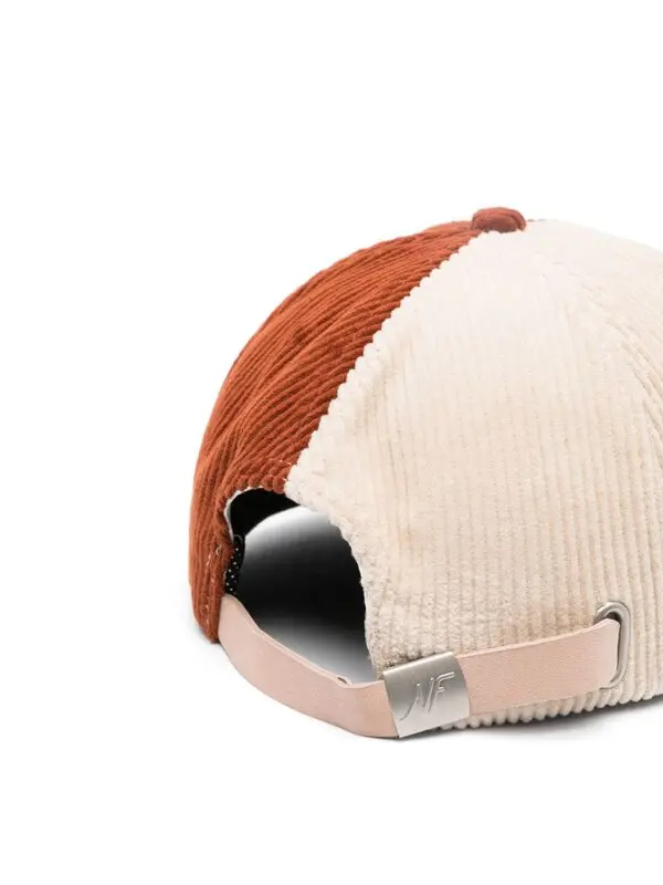 Nick Fouquet ブラウン コーデュロイキャップ Nick Fouquet Two-Tone Corduroy Hat - Brown | Editorialist