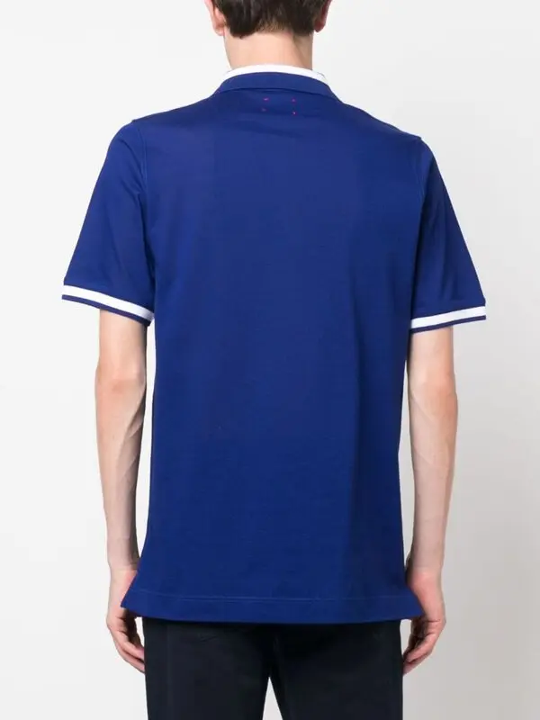 Kiton Piqué Zip-fastening Polo Shirt