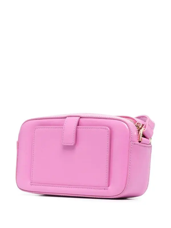 Patrizia Pepe Leather Crossbody Bag - Pink