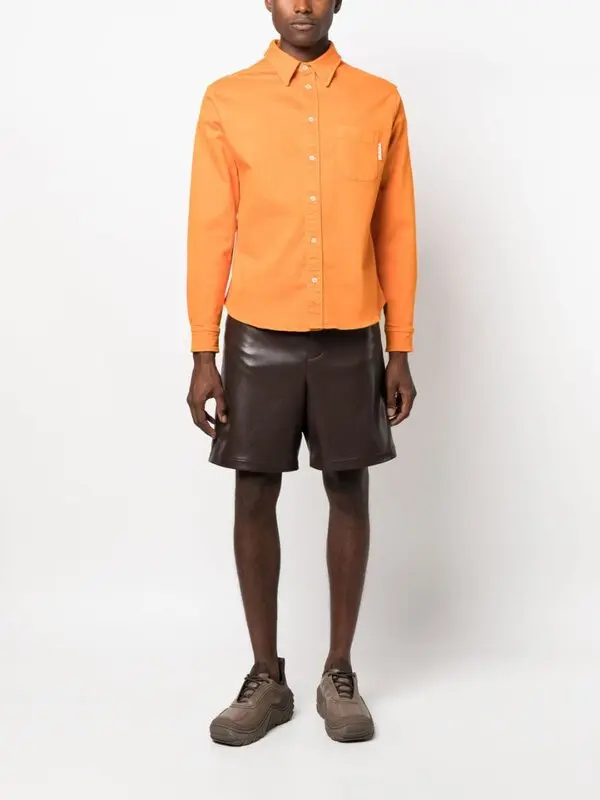 Marni Long-sleeved Cotton Shirt